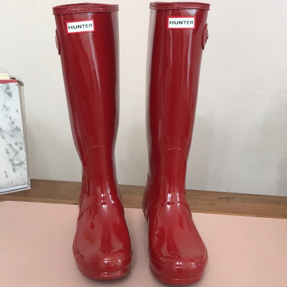 Hunter | Shoes | Hunter Boots Red | Poshmark